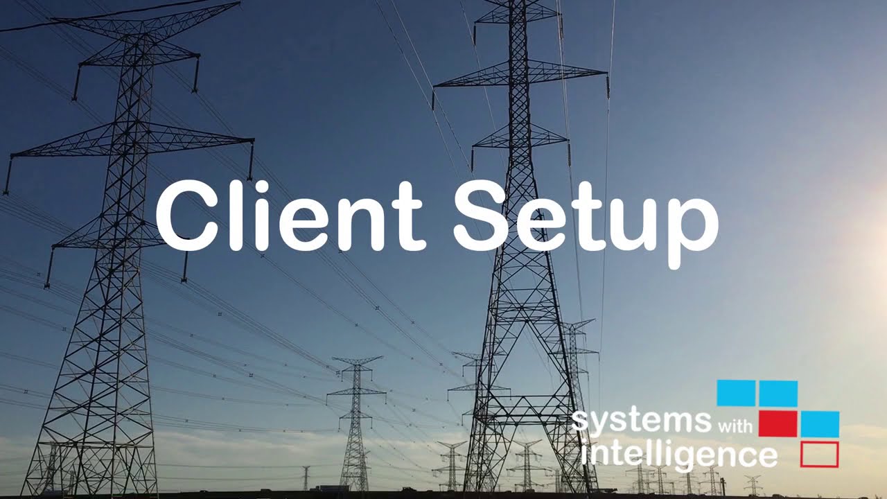 VMS Client first setup