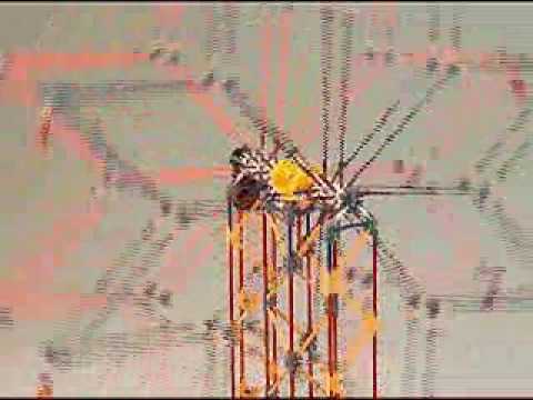 89713 744476897138 K'NEX 6-FOOT DOUBLE FERRIS WHEEL