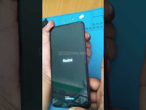 wipe data Redmi Note 9 #formatdata #bypassfrp