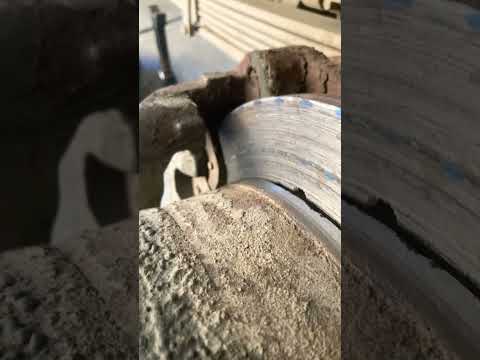 What happens when you don’t change your brake pads soon enough!!!!!