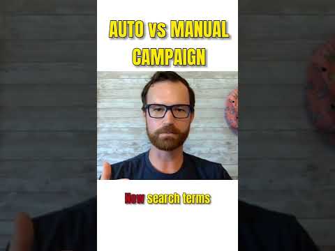 Which Campaigns Should I Be Focusing On With Amazon PPC? Manual or Auto Campaigns?