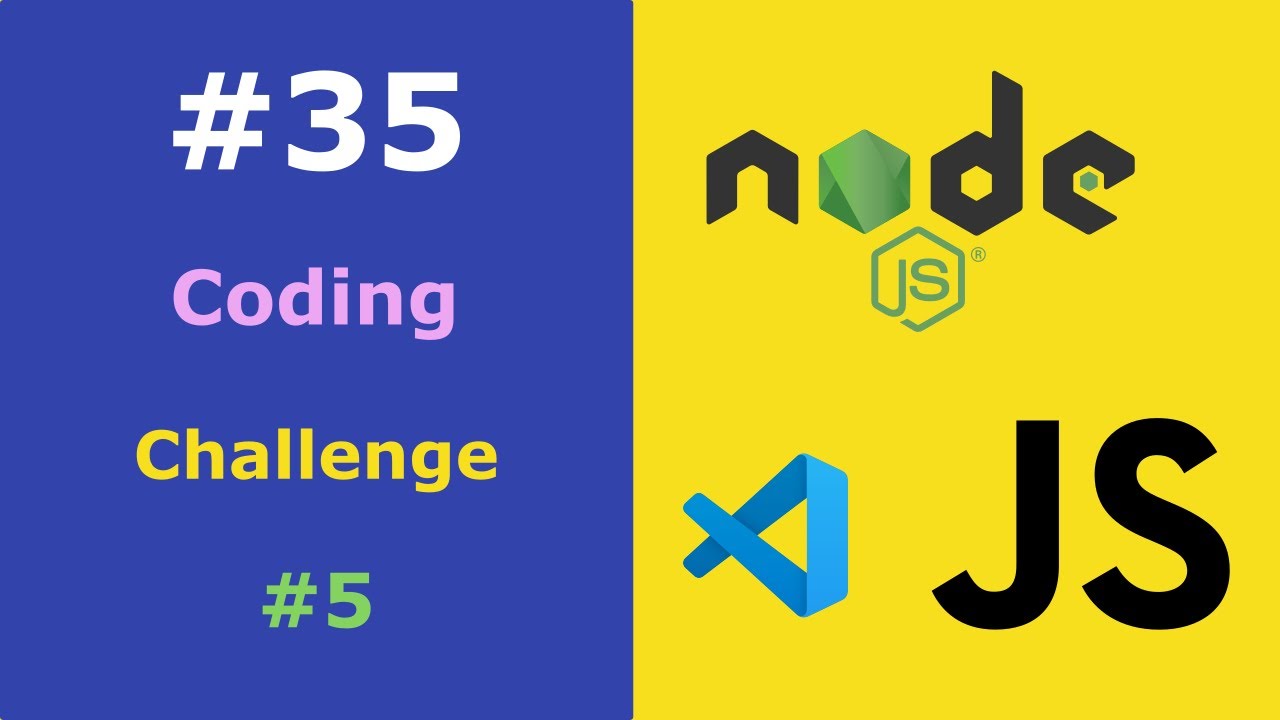 JavaScript for Beginners #35 Coding Challenge 5