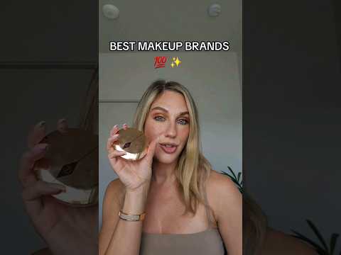 THESE are the best makeup brands ⬅️