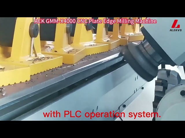 Automatic Plate Edge Milling and Beveling Machine - ALEKVS