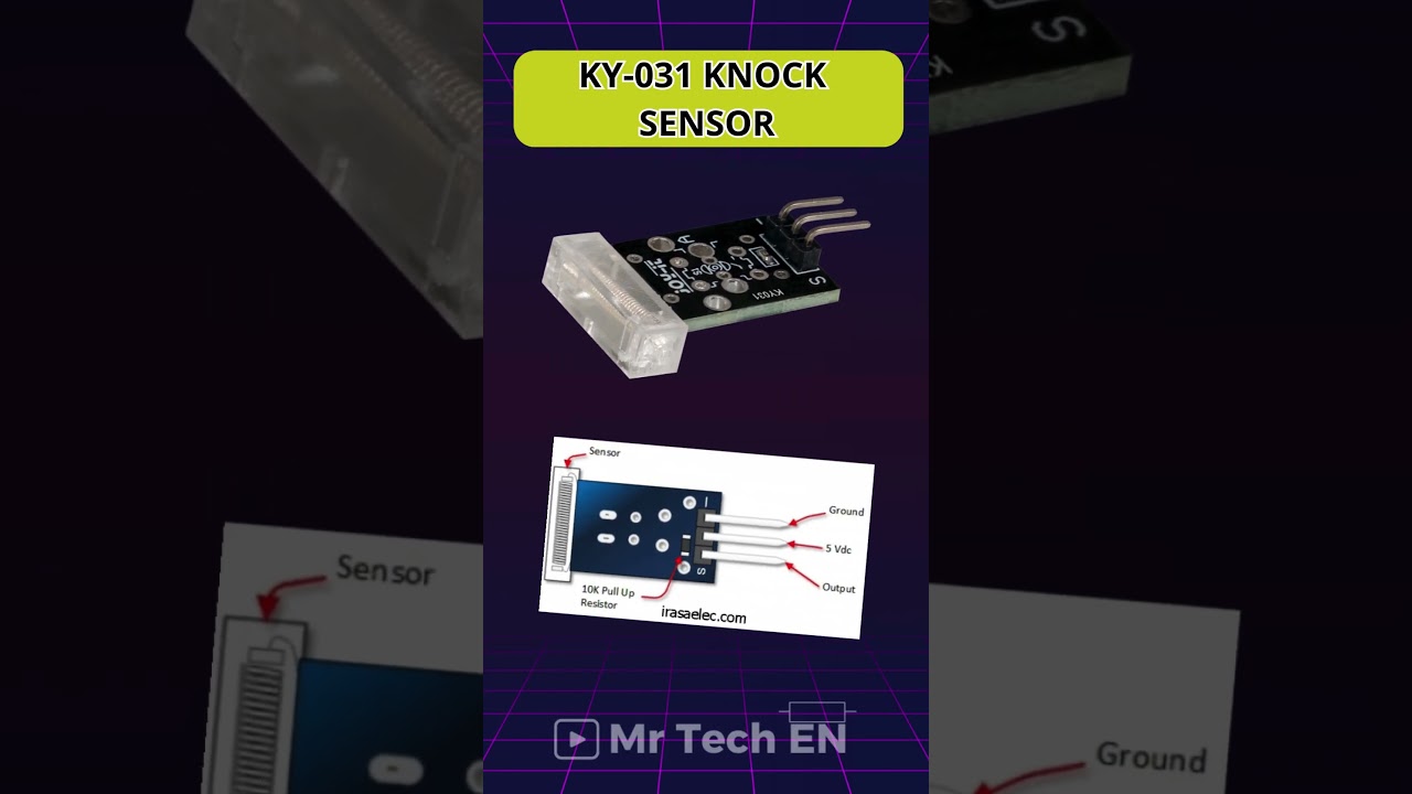 KY-031 KNOCK SENSOR #arduino #esp32 #esp8266 #sensor