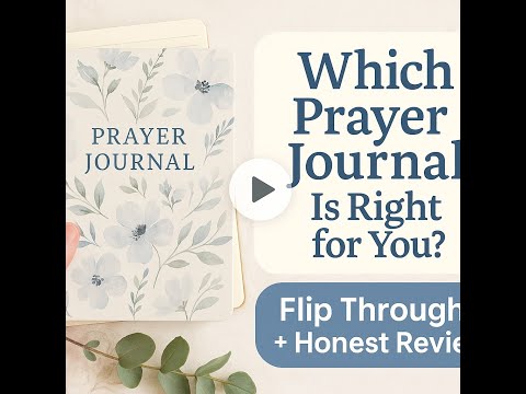 Prayer Journal Review – Clever Fox vs. 52-Week Journal for Women
