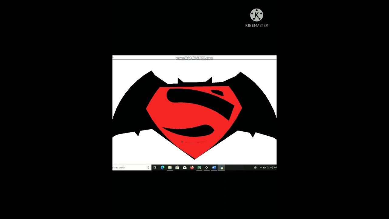 python animation program || superman vs batman logo making program #python #youtubeshorts #shorts