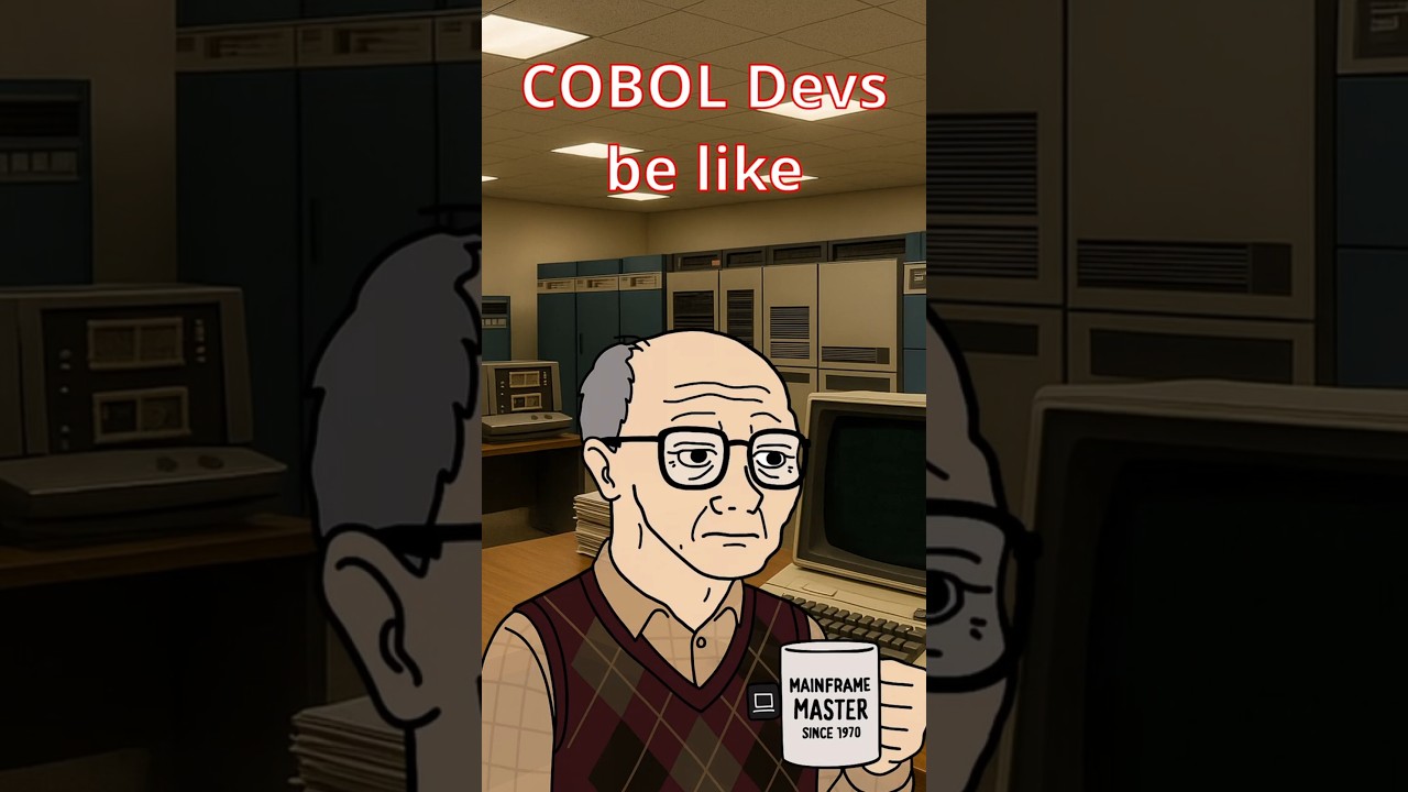 COBOL Devs be like...