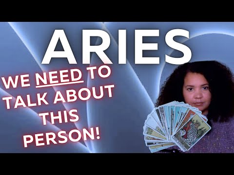 ✨This Person Loves The Hell Out Of You Aries! But... Tarot Love Reading