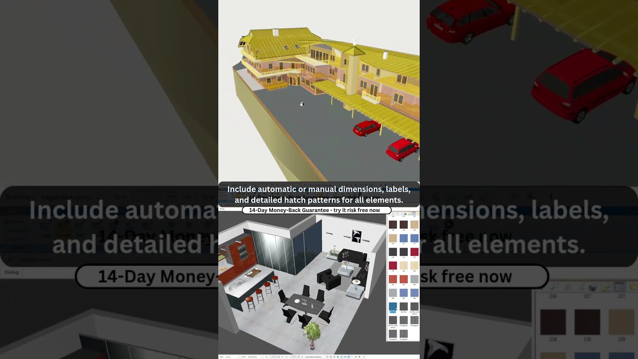 Create Complete Construction Drawings Sections, Elevations & 3D Visualizations