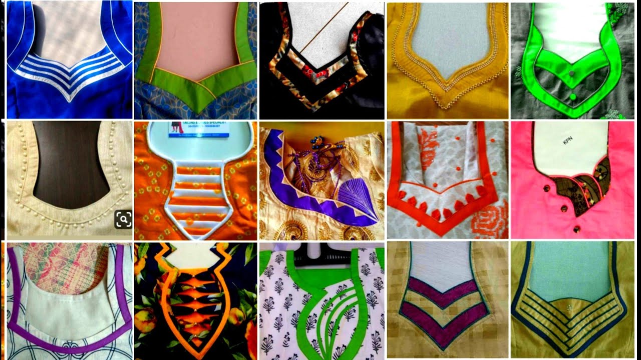 55 + Simple Round Neck Blouse Designs - Blouse Designs