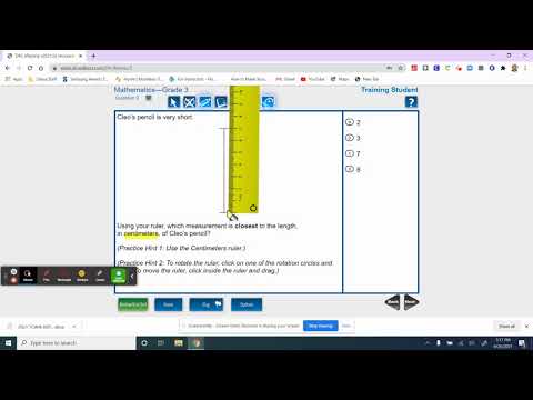 Third Grade Math Tool Practice