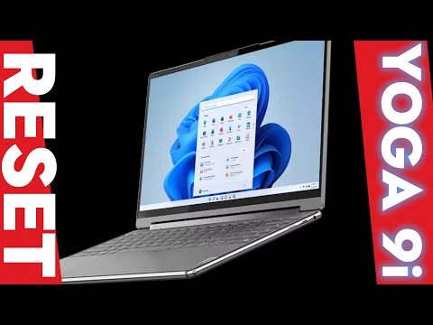 Lenovo Yoga 9i laptop factory reset 2023 #lenovo