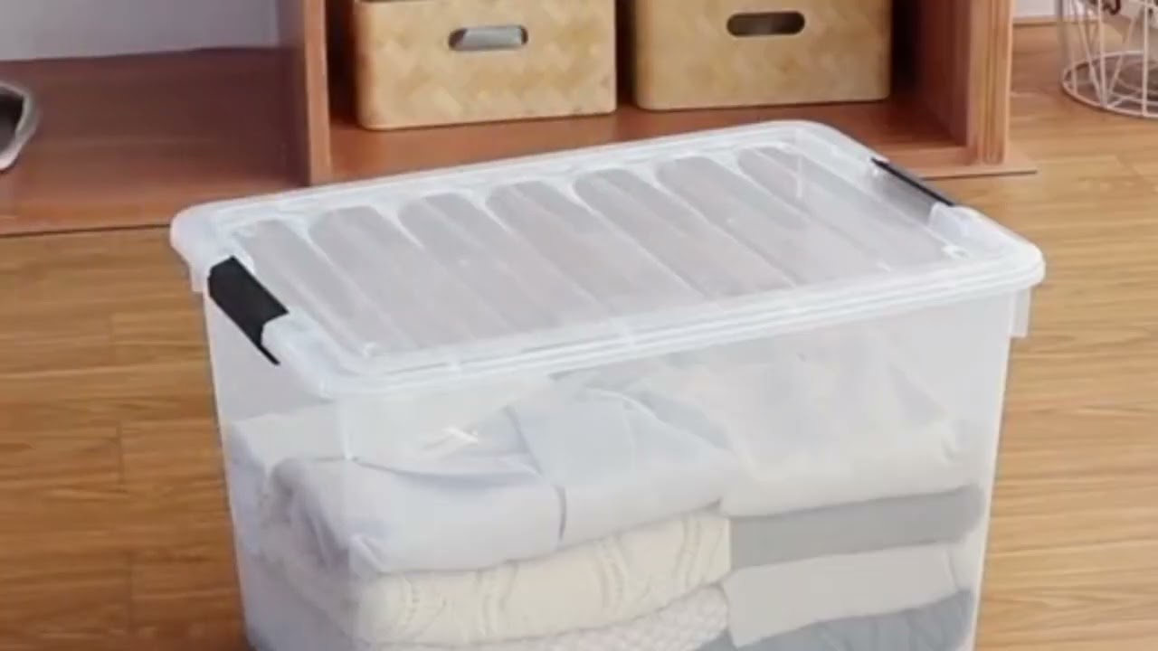Baul Caja Organizadora Plástico C/ruedas - Shopick Uruguay