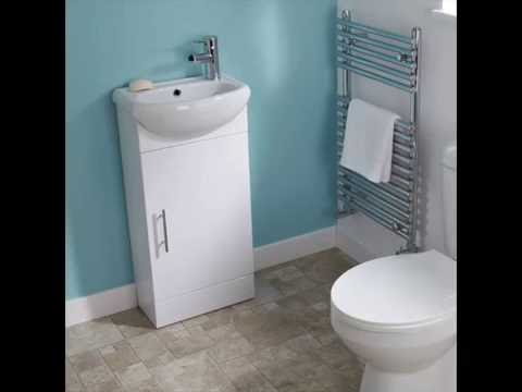 Cloakroom Vanity Units with Basin and Toilet
