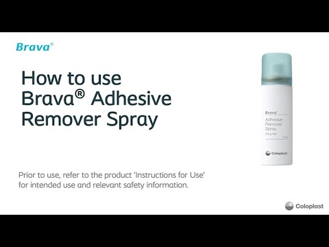 Brava® Adhesive Remover Spray - how to use