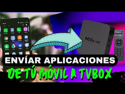 🤯 envíar APLICACIONES de TÚ MÓVIL a tú TV BOX/ANDROID TV fácil y rápido 👌