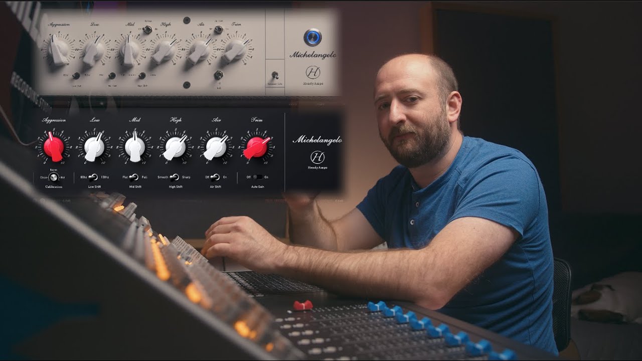 HendyAmps Michelangelo Hardware vs Tone Projects Plugin Comparison