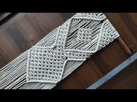 Macrame Wall Hanging Tutorial | Easy Macrame Wall Hanging for Beginners | DIY Macrame Wall Hanging