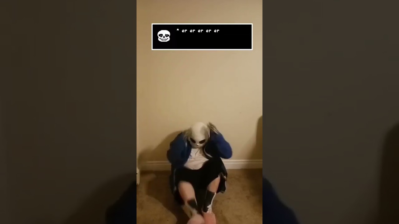 er er ers in depression #undertalesanstheskeleton #cosplay #undertale #sans