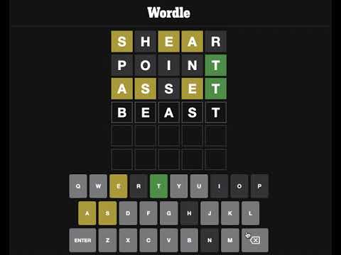 Today's New York Times NYT Wordle #523 24 November 2022 solved answer
