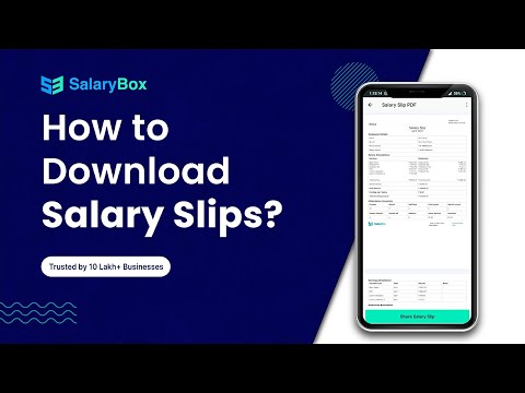 How to download salary slips in SalaryBox app?
