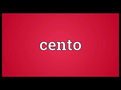 Cento Meaning