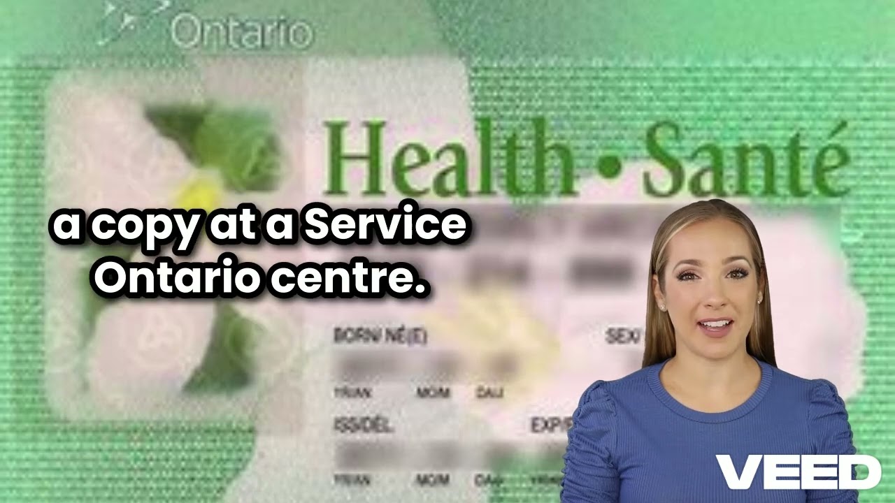 OHIP  How Get Your Ontario Health Card
