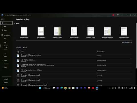 How To Convert Word to PDF in Laptop (2025)