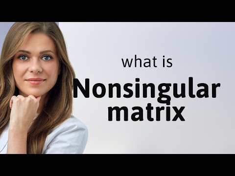 Unlocking the Mystery of the Non-Singular Matrix