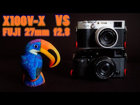 Fuji X100V vs Fujinon 27mm f/2.8 II (16643036)