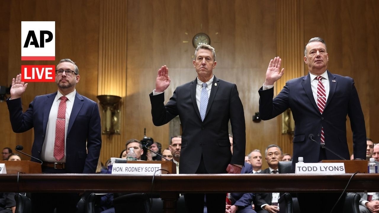 LIVE: ICE and Border Patrol officials testify at House hearing on Homeland Security budget