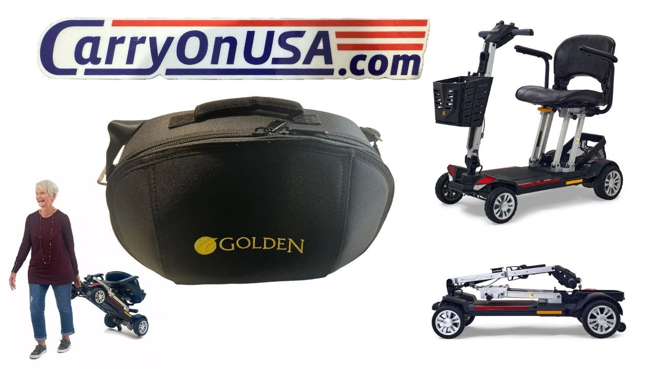 Maximize Storage with the Hard-sided Scooter Bag!