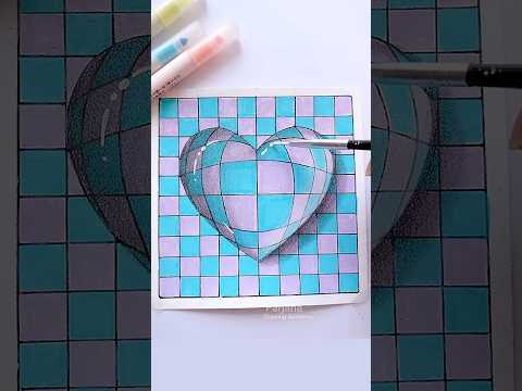 3D Art #art #drawing #shorts
