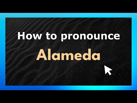 How to Pronounce Alameda (American Pronunciation / US) with Audio and Phonetic Spelling