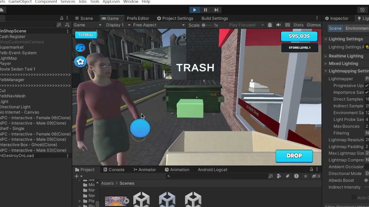 Supermarket Simulator: New Game Unity 2022 - Unity Source Code for Sale