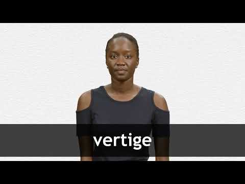 English Translation of “VERTIGE” | Collins French-English Dictionary