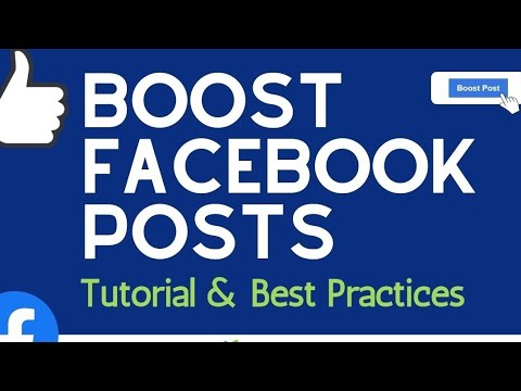 How to boost a post on Facebook/ Meta.