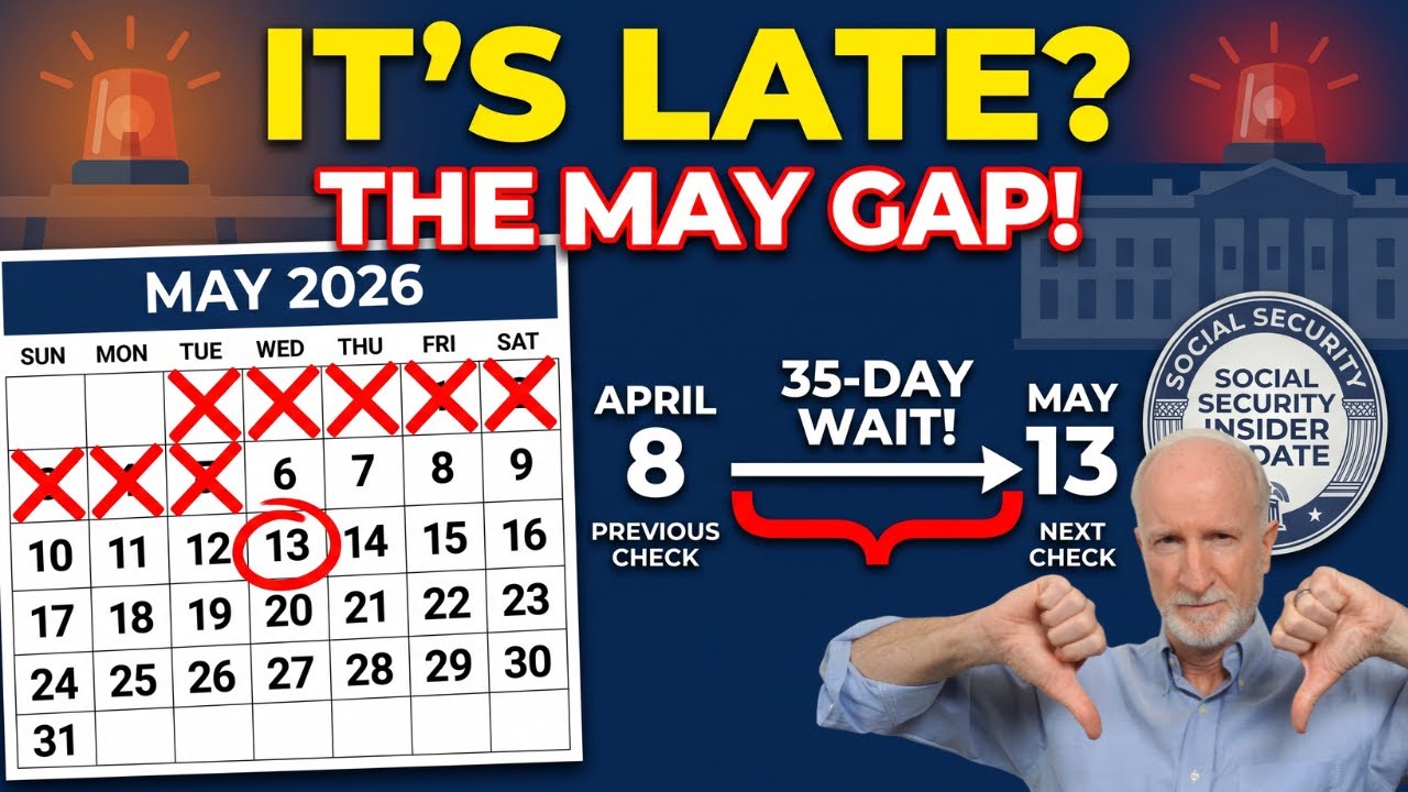 WARNING! Why Social Security is EMPTY this weekend (The 5-Week Gap)