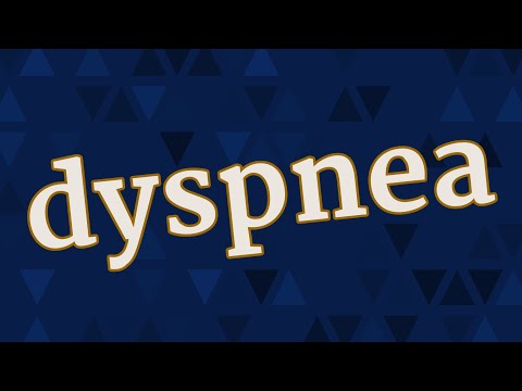 DYSPNEA pronunciation • How to pronounce DYSPNEA