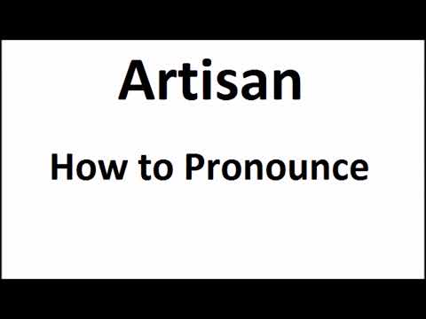 How to pronounce Artisan||How to say Artisan||Artisan Pronunciation||ABDictionary