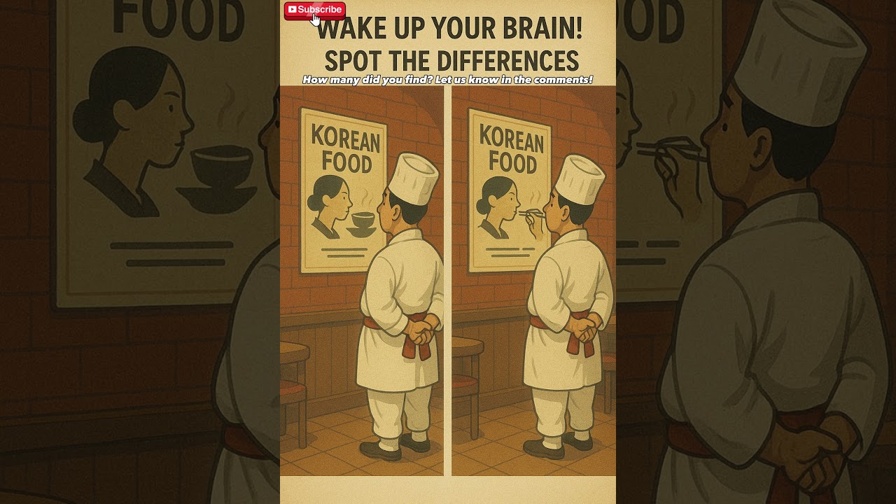 🔍 Spot the Difference | Korean Kitchen Curiosity