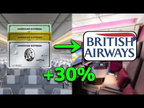 AMEX Transfer Bonus Maximized: British Airways Avios Sweet Spots