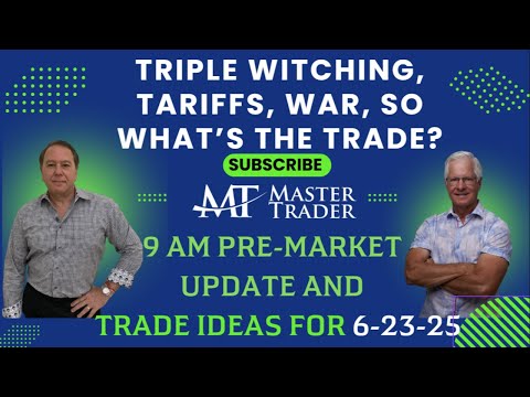 Triple Witching, Tariffs, War, so What’s the trade?