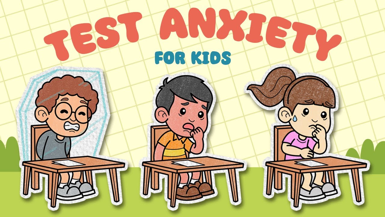 Test Anxiety Strategies For Kids | Tips-Coping Skills-Affirmations-Elementary-Middle School Students