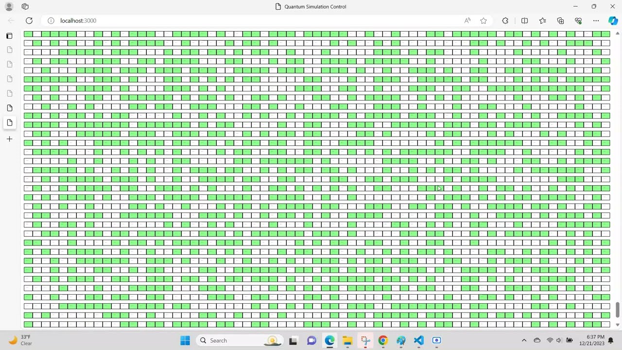 Creating a Quantum Simulation in python p4