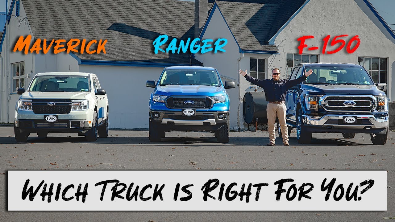 Ford Maverick vs. Ranger vs. F-150 | Which Truck is Right For You & Bed Comparison!