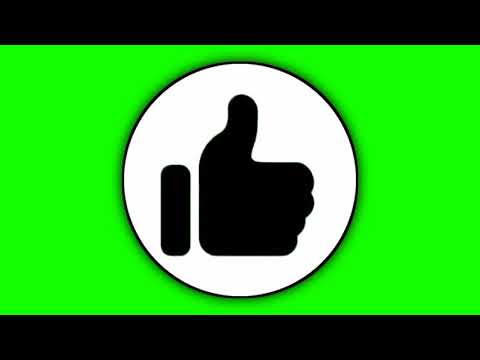 Like button green screen || no copyright like button green screen animation || like button animation