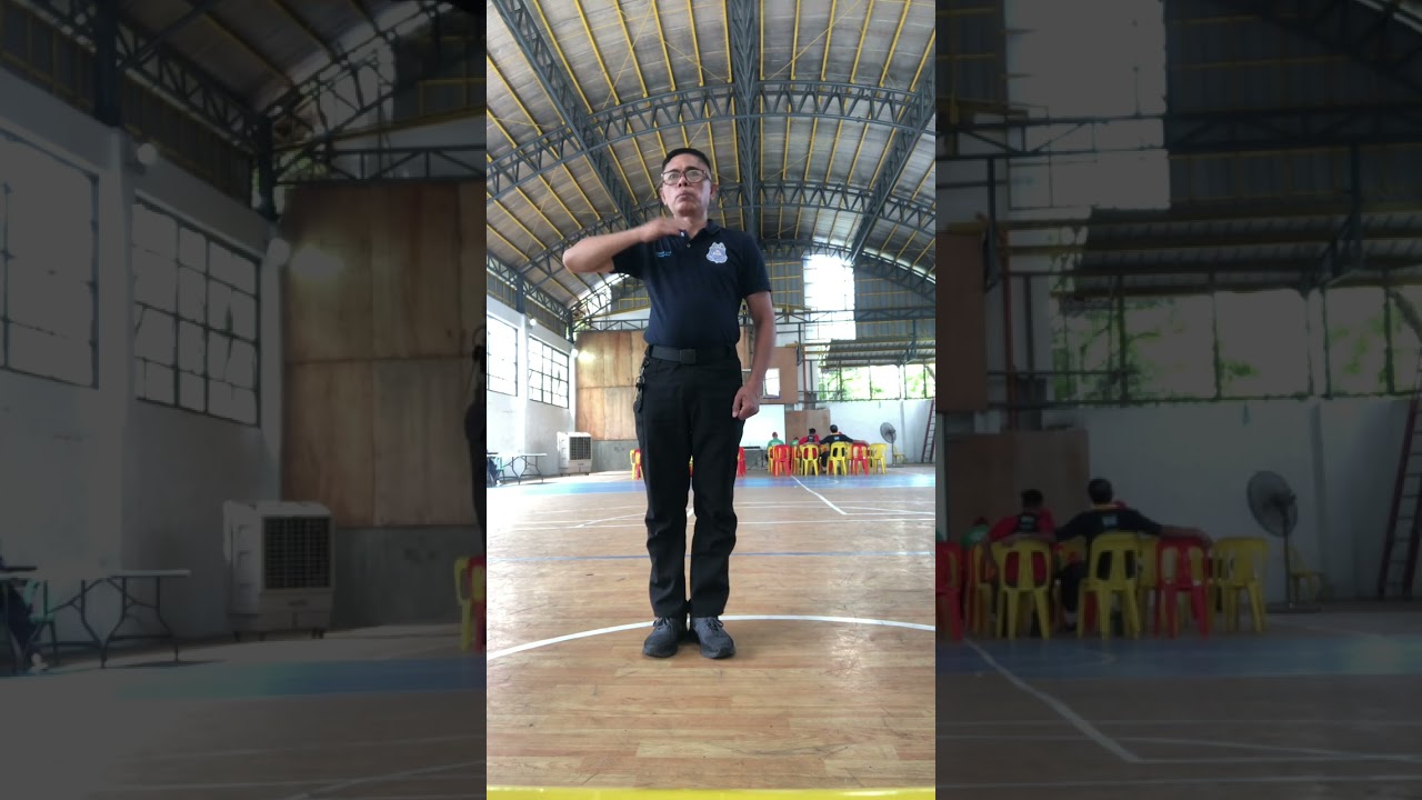 The 13 basic traffic hand signal exercise and four face.                          The Training NCO