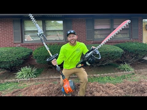 Reasons why the POLE hedge trimmer is superior